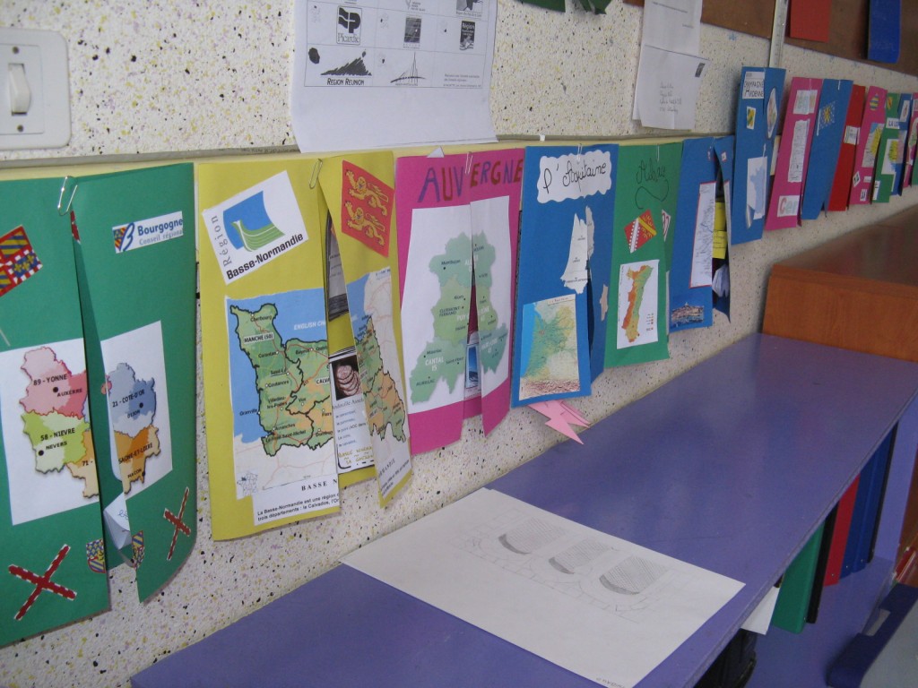 Lapbook des régions françaises – Ecole privée Saint Melaine