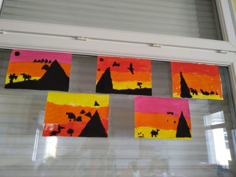 L’art visuel sur l’Antiquité (CP-CE1) – Ecole privée Saint Melaine