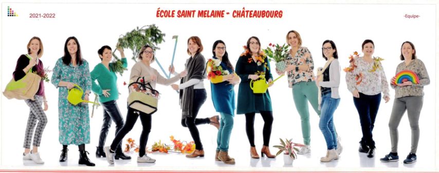 L’équipe : – Ecole privée Saint Melaine